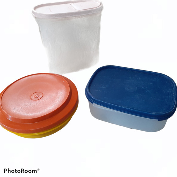 Tupperware | Kitchen | 3 Vintage Tupperware Bowls Seal N Serve | Poshmark